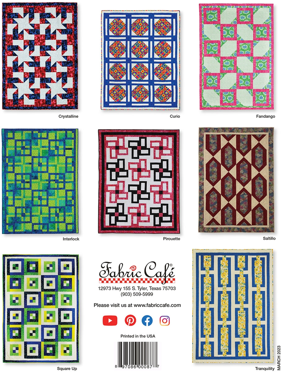 Make it Modern With 3-Yard Quilts By Fabric Café – Tom's Sewing