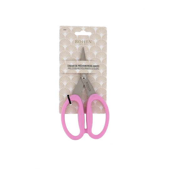 Precision Micro-Serrated Scissors, Pink - BOH25852 – Tom's Sewing