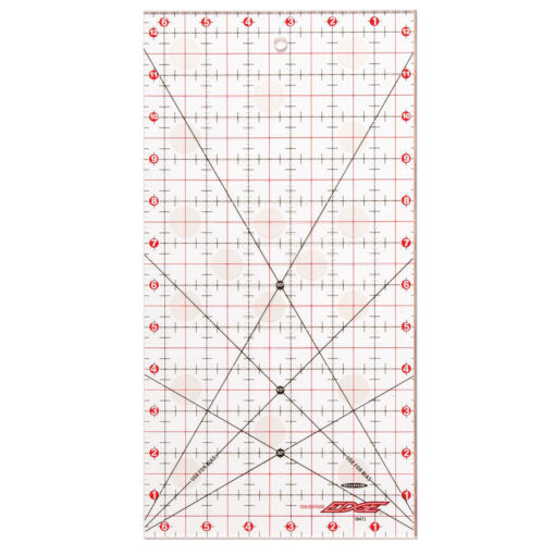 Sullivans Cutting Edge CLEAR Rulers, Non-Skid & Sharpens Your Blade, 6 ...