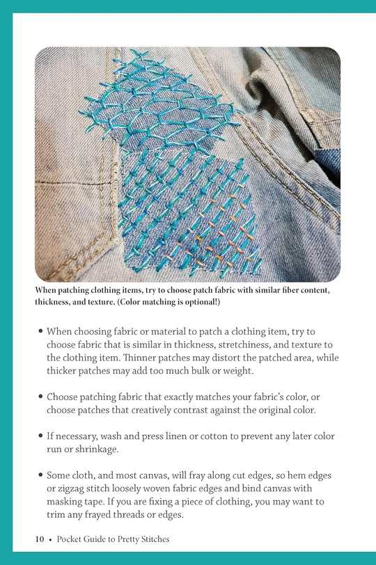 Pocket Guide - Pretty Stitches – Tom's Sewing