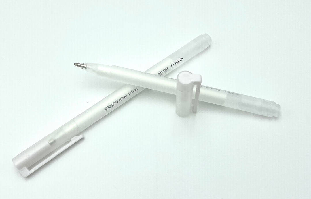 Friction Pen White – Tom's Sewing