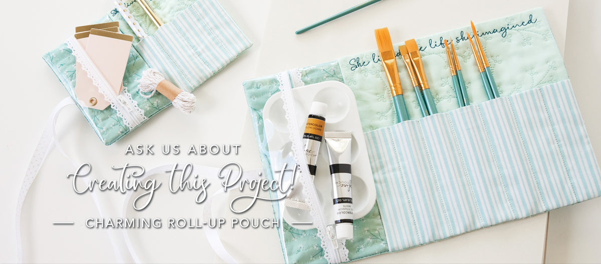 Charming Roll-Up Pouch – Tom's Sewing