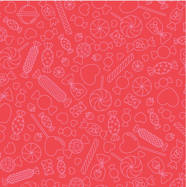 Sweet Shoppe, Candy Lines - MAS11027-R – Tom's Sewing