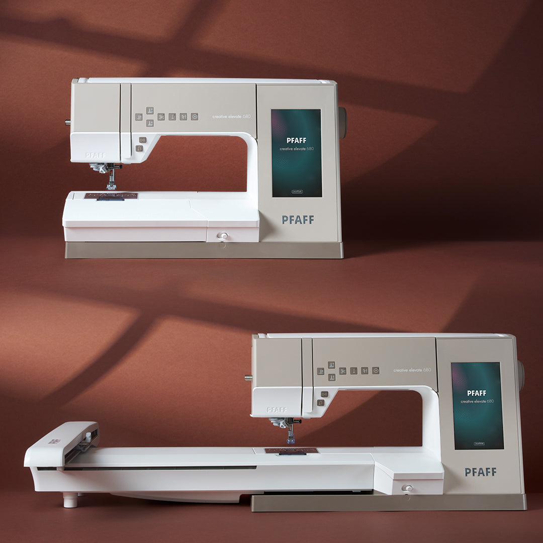 Pfaff Creative Elevate 680 Sewing Machine - Open Stock – Tom's Sewing