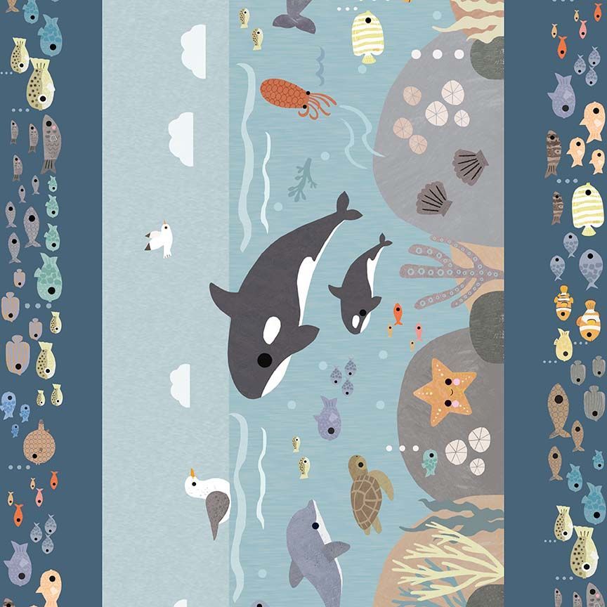 Beyond the Sea High Seas Stripe - DSDLT3418-MUL – Tom's Sewing