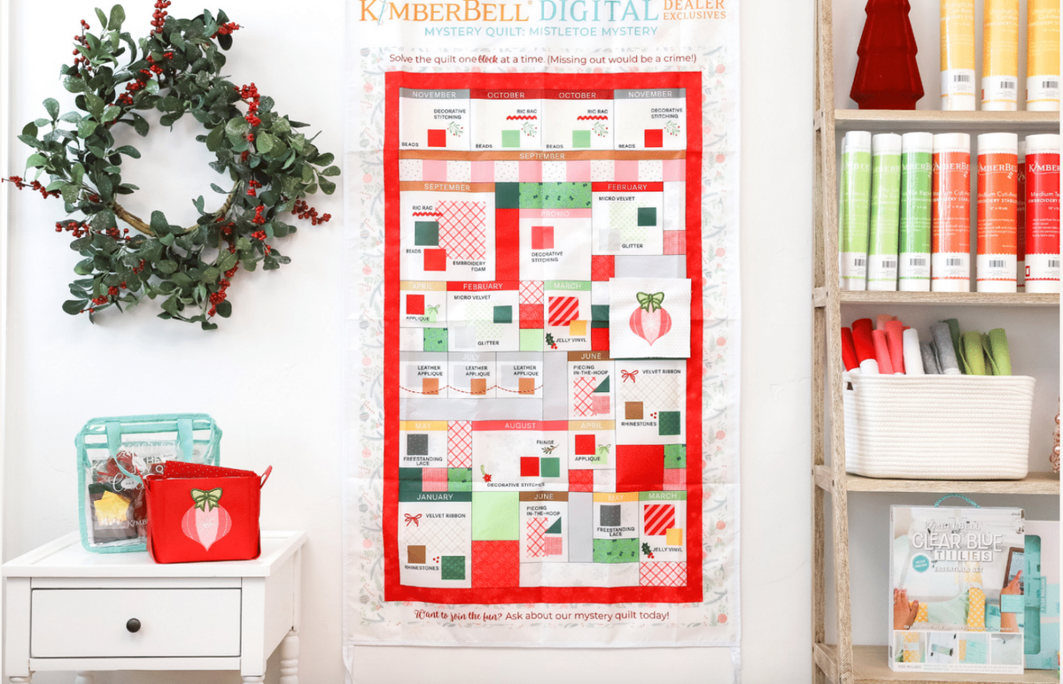 Kimberbell DDE Mistletoe Mystery Quilt – Tom's Sewing