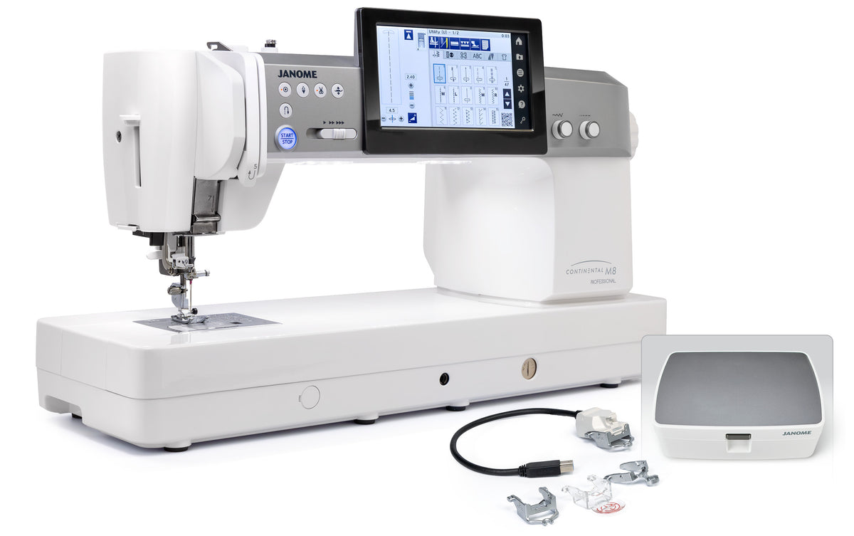 Janome Continental M8 Sewing Machine – Tom's Sewing