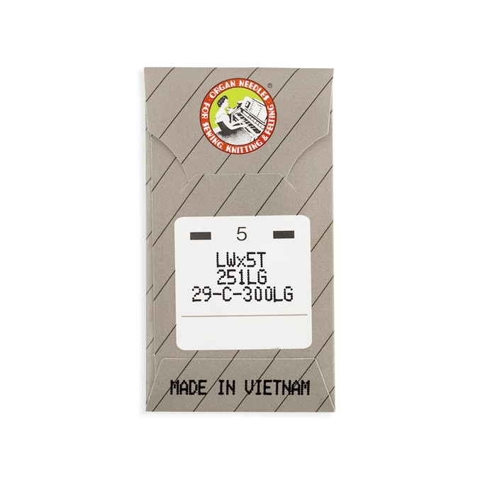 Industrial Needle - LWX5T-Standard-5PK – Tom's Sewing