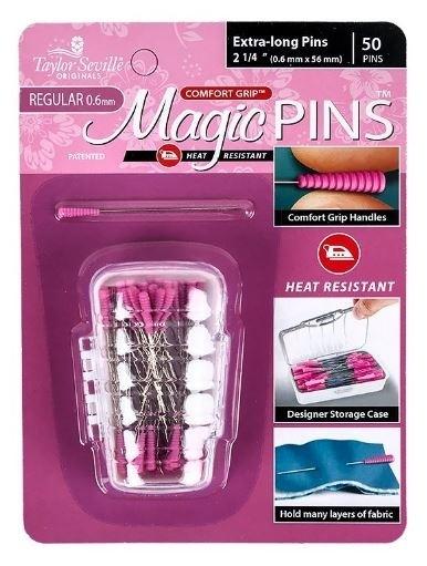 Taylor Seville Magic Extra-Long Heat Resistant Pins, 2 1/4" – Tom's Sewing