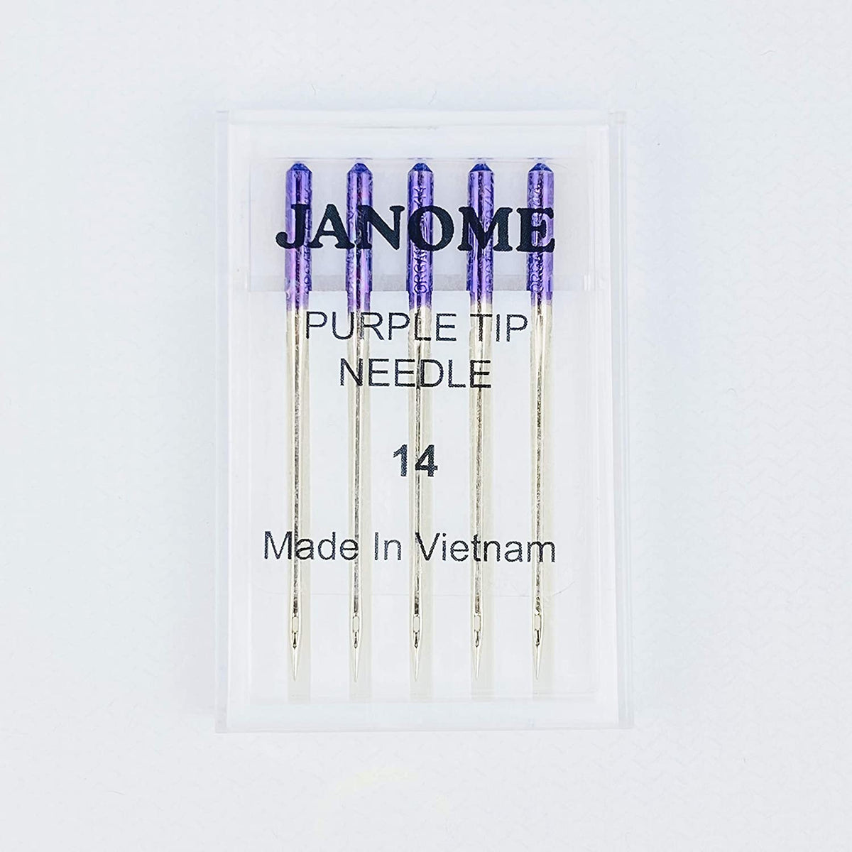 Janome Purple Tip Needles - 859438007 – Tom's Sewing