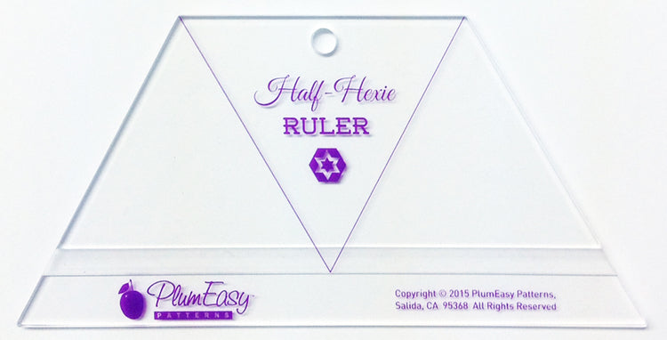 Half Hexie Ruler – Tom's Sewing