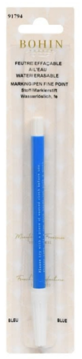 Bohin Water Erasable Marking Pen – Tom's Sewing