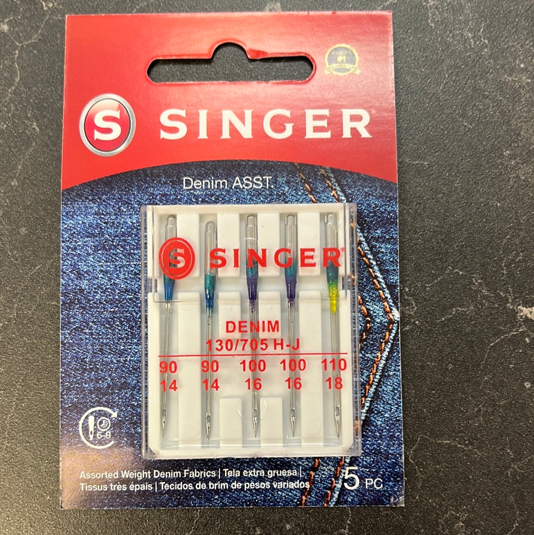 Singer Denim Needles Asst – Tom's Sewing