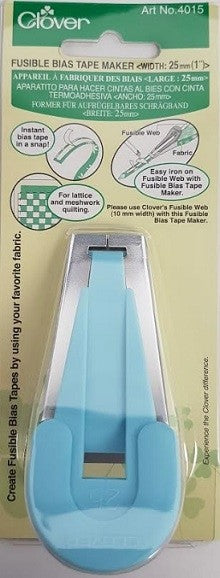 Clover Fusible Bias Tape Maker, 25mm – Tom's Sewing